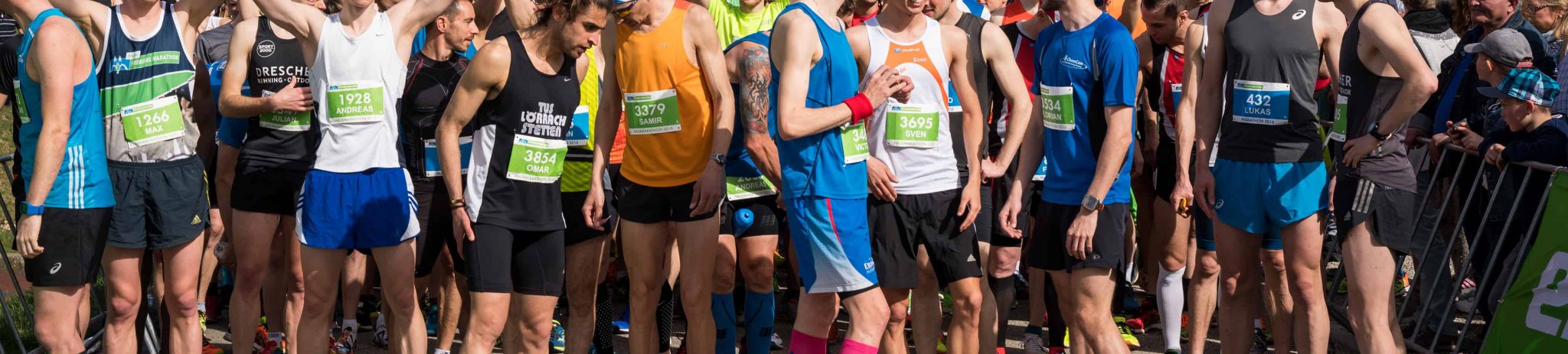 Abholung der Startnummer beim MEIN FREIBURG MARATHON
